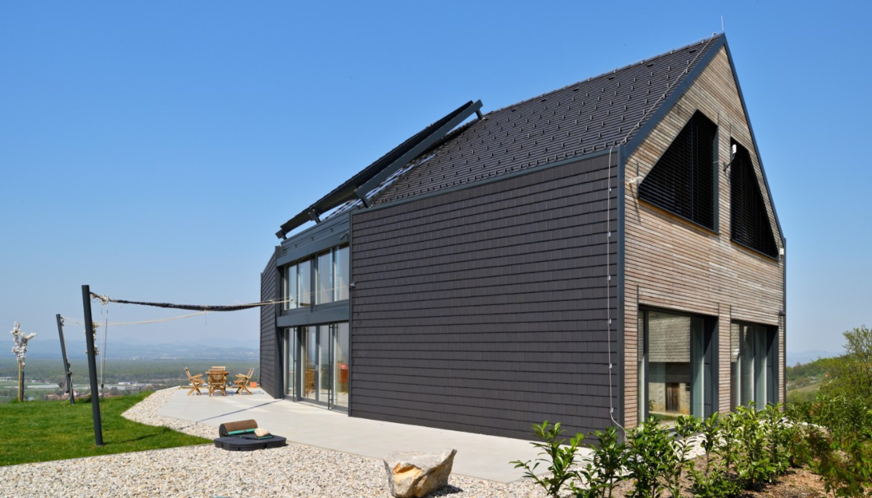 Streha kot peta fasada stavbe - Wienerberger